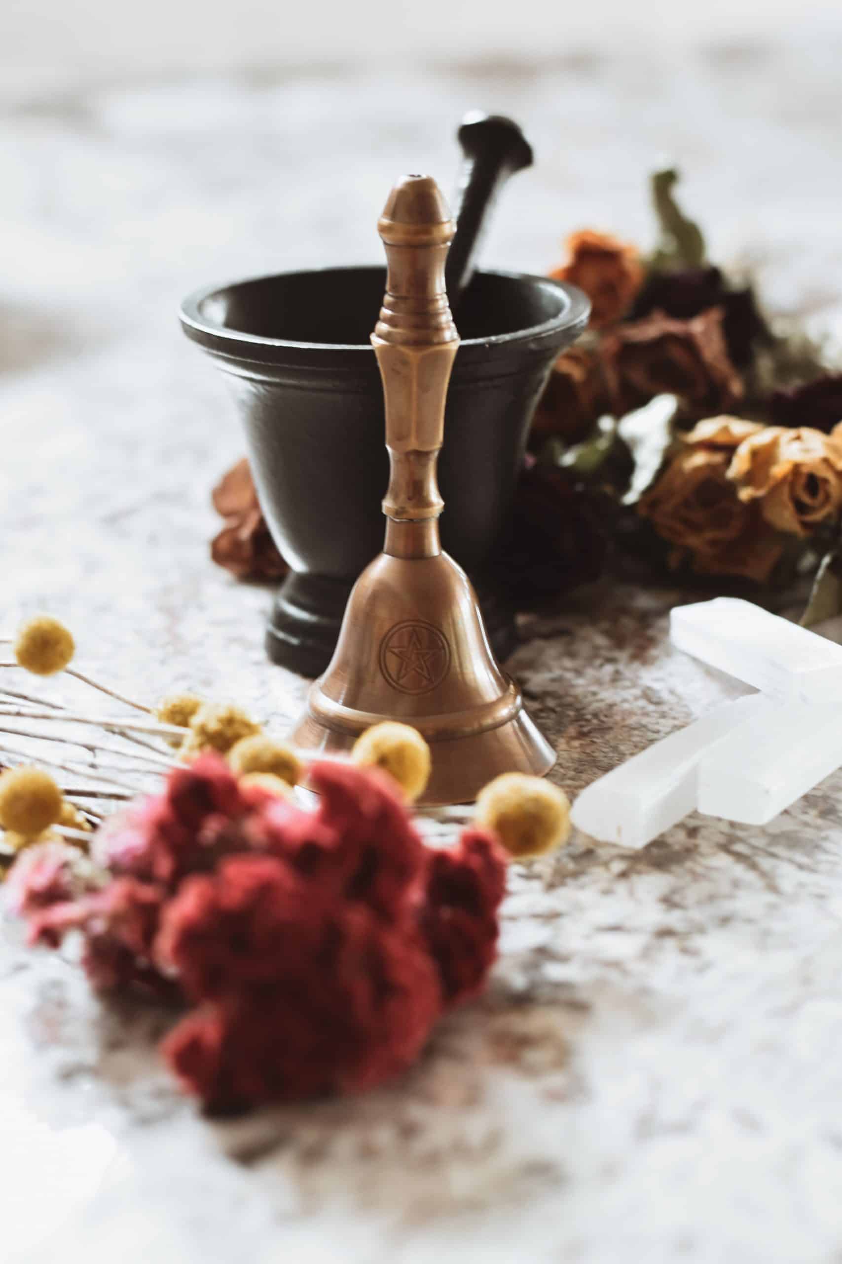 Shop Copper Pentacle Altar Bell at Best prices| Nieta Designs